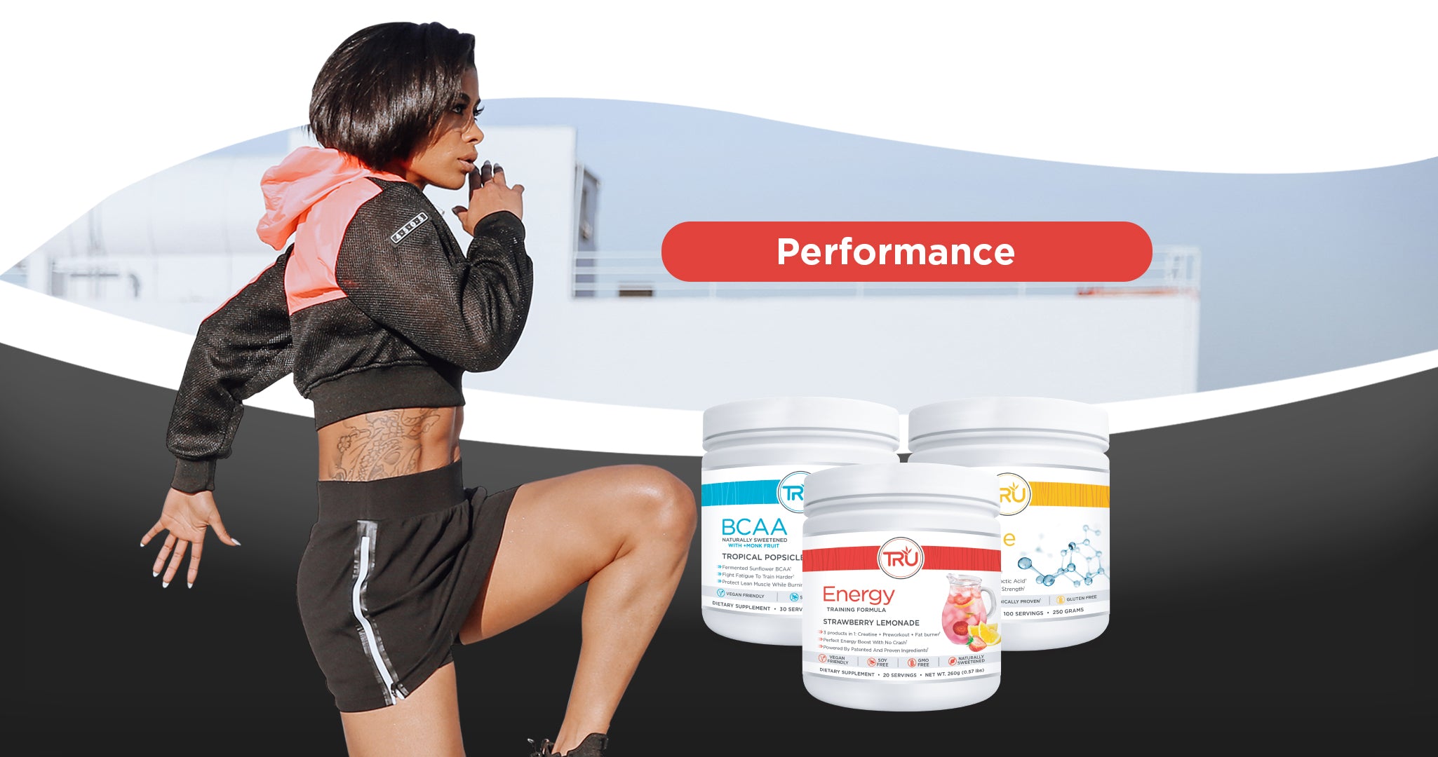 TRU Performance | Plant Protein, Pre-Workout, CreaPure Creatine – Tru Supplements